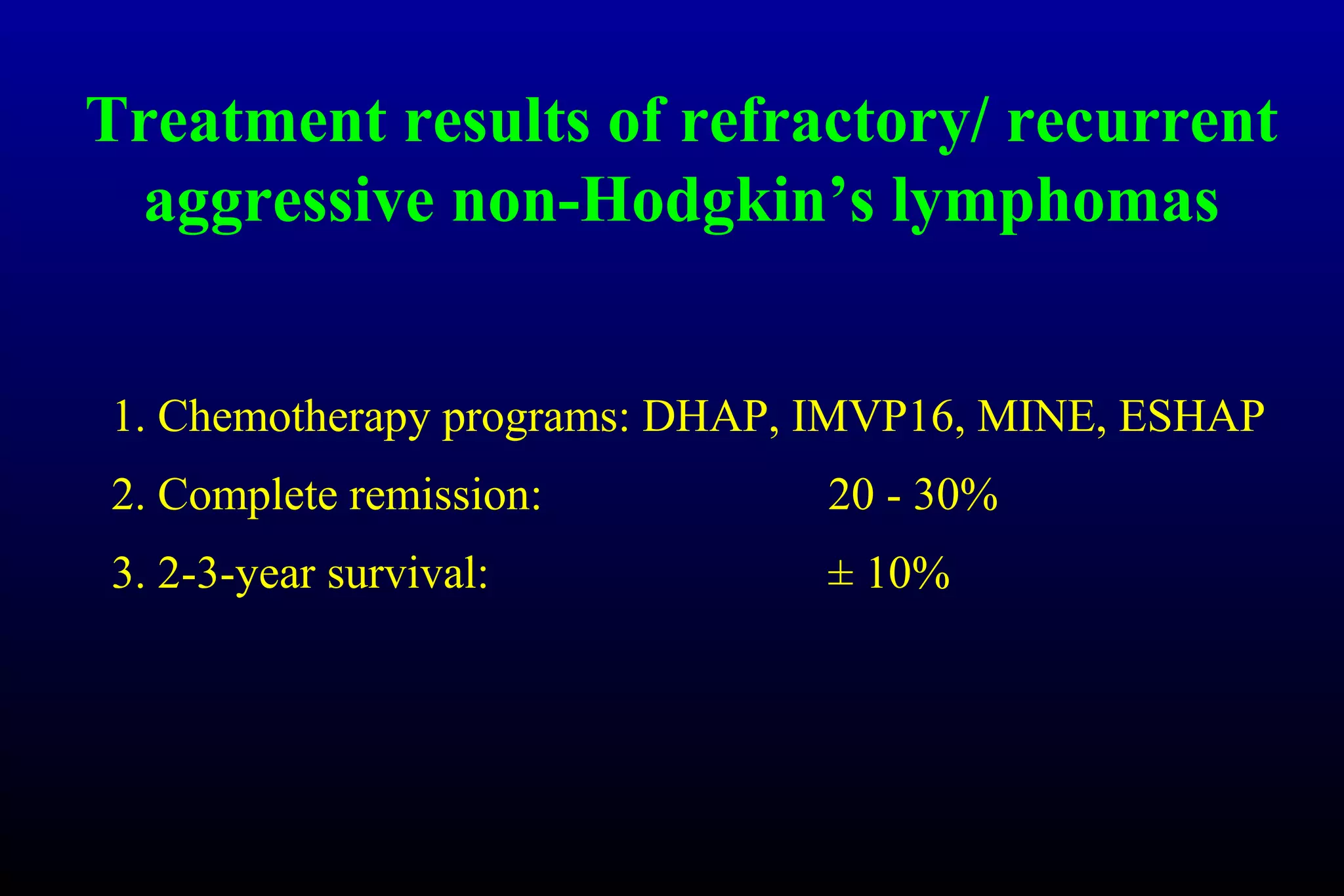 Non hodgkins lymphoma | PPT