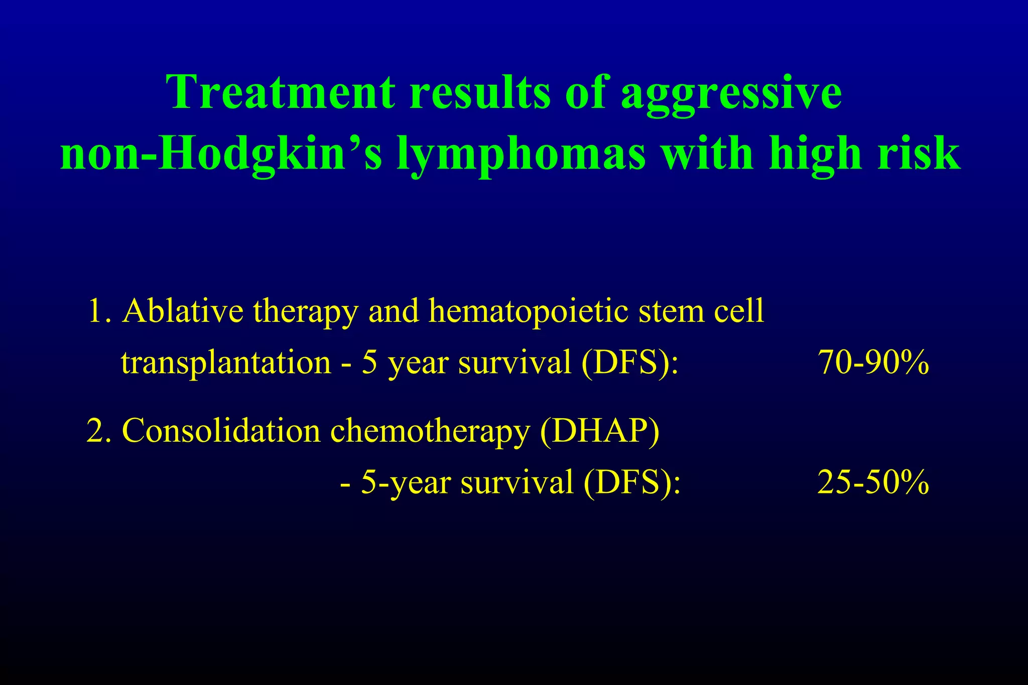 Non hodgkins lymphoma | PPT
