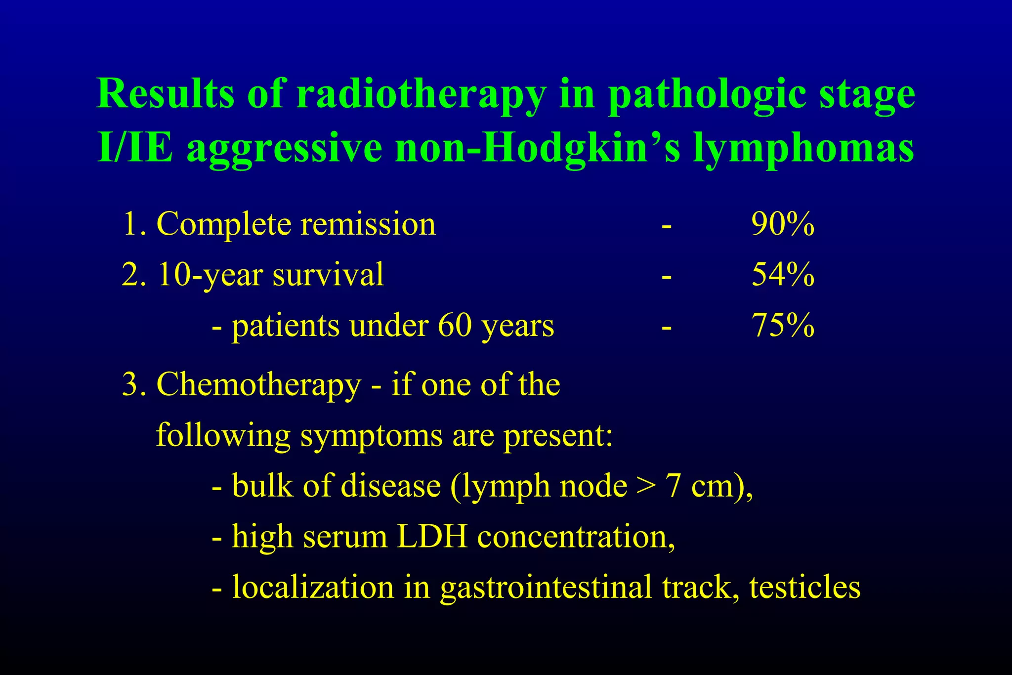 Non hodgkins lymphoma | PPT