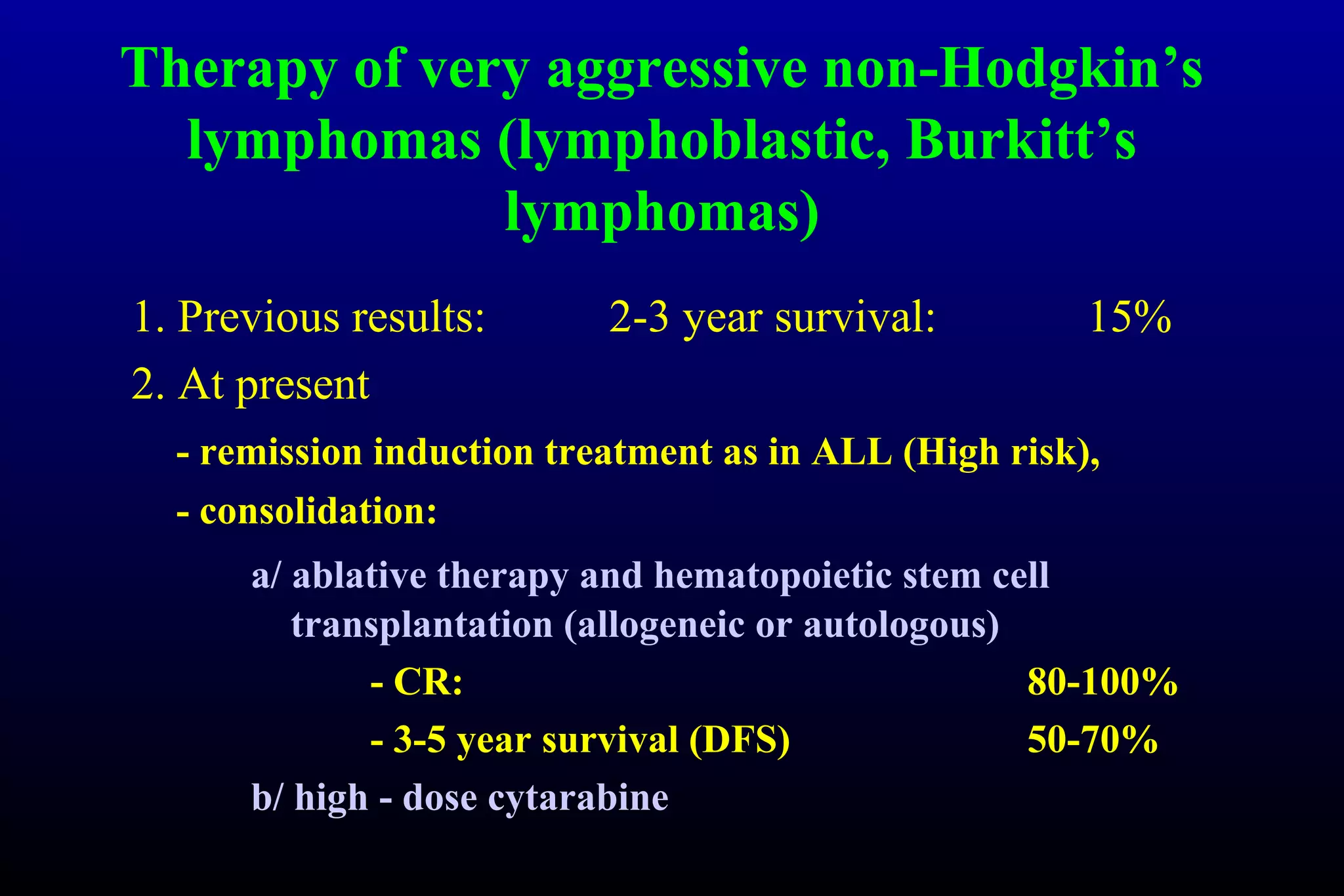 Non hodgkins lymphoma | PPT
