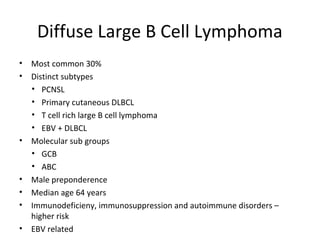 Non hodgkin lymphoma | PPT