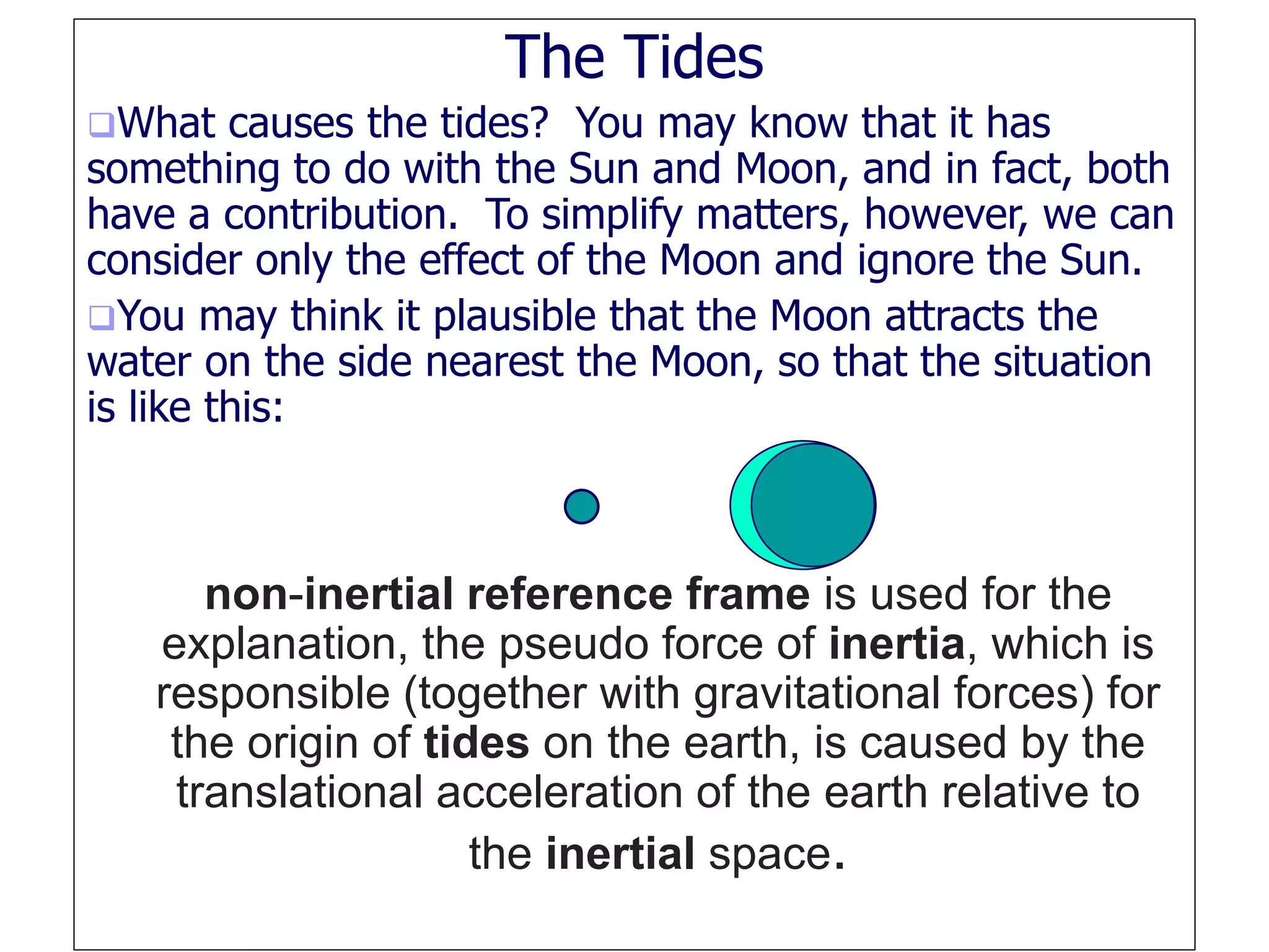 Non inertial frame of reference | PPTX | Physics | Science