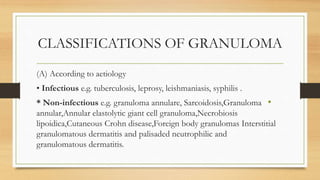 NON INFECTIOUS GRANULOMA PRESENTATION.pptx