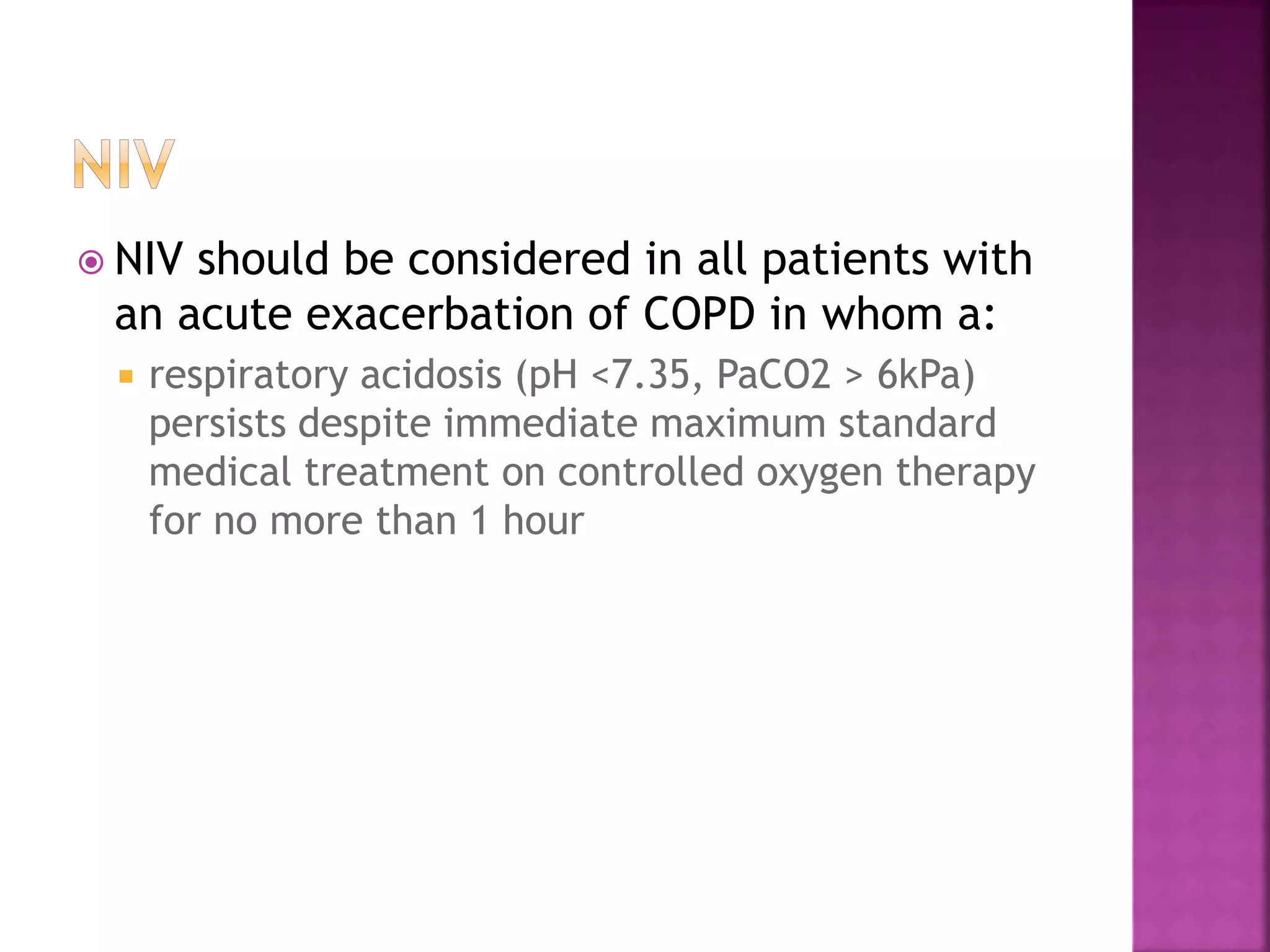 Non-invasive ventilation - BiPAP | PPTX