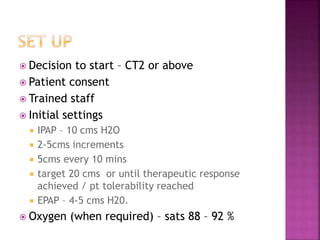 Non-invasive ventilation - BiPAP | PPTX | Lung and Respiratory Health ...