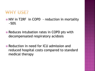 Non-invasive ventilation - BiPAP | PPTX | Lung and Respiratory Health ...