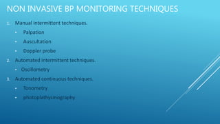 Non invasive and_invasive_bp_monitoring__copy | PPTX
