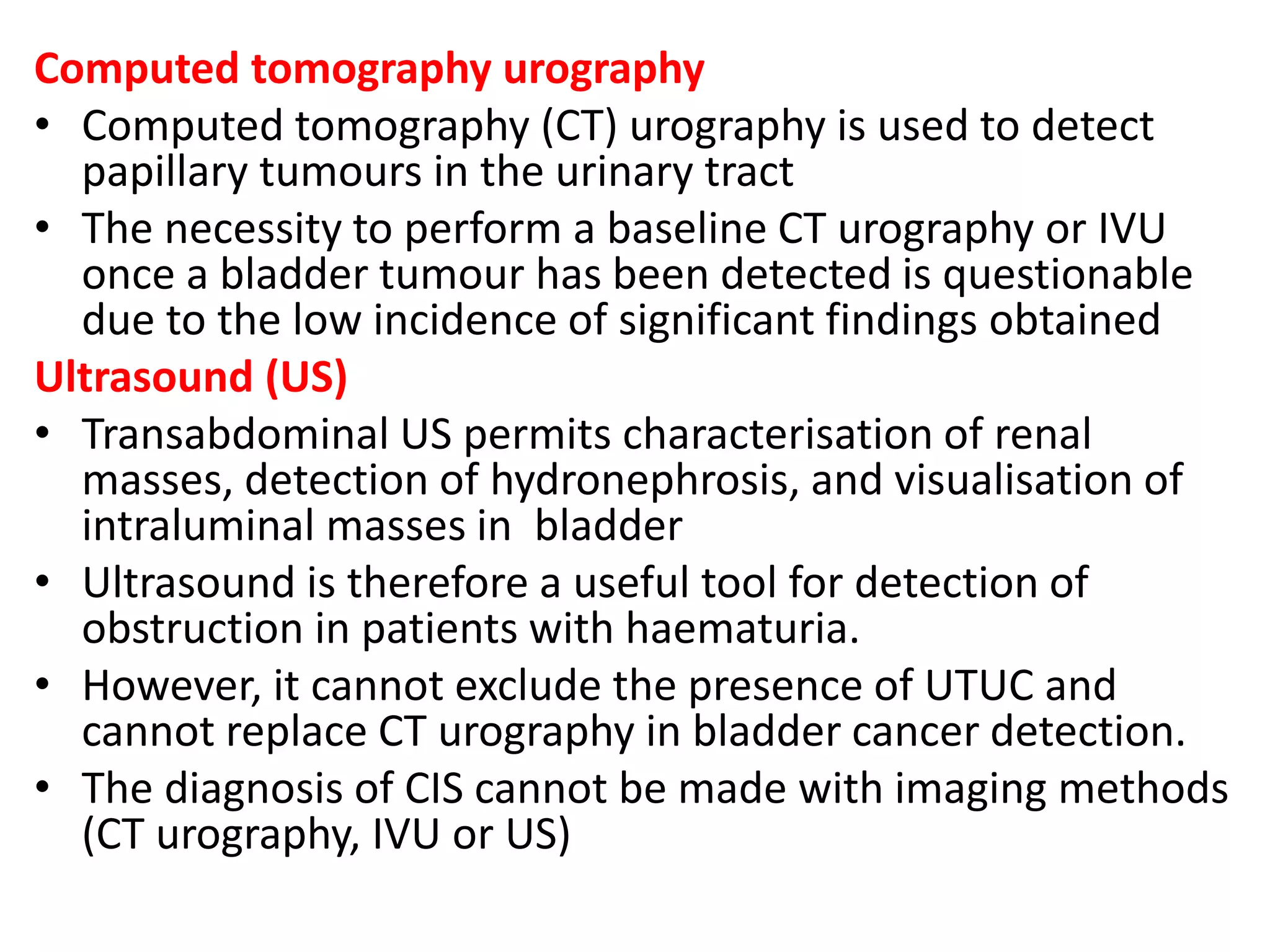 Non invasive bladder growth | PPTX