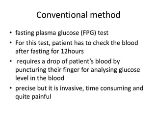 Noninvasive diabetes mellitus detection | PPTX | Photo Editing Software ...
