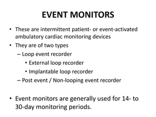 Non invasive evaluation of arrhythmias | PPT