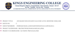 NON INVASIVE GLUCOSE LEVEL MONITOR IOT BASED final PPT (1).pptx