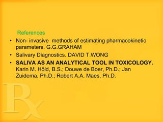 Non Invasive Methods Of Estimating Pharmacokinetic Parameters | PPTX