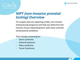 Non invasive pregnancy testing | PPTX