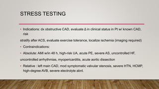 Noninvasive tests of CAD | PPTX
