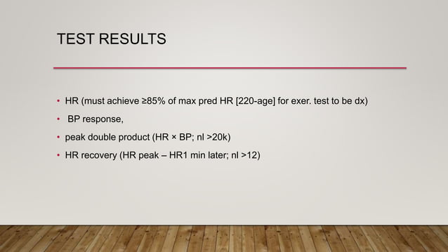 Noninvasive tests of CAD | PPT
