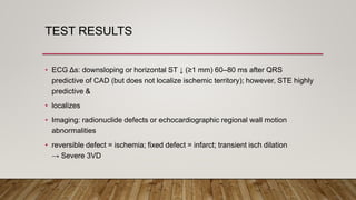 Noninvasive tests of CAD | PPTX