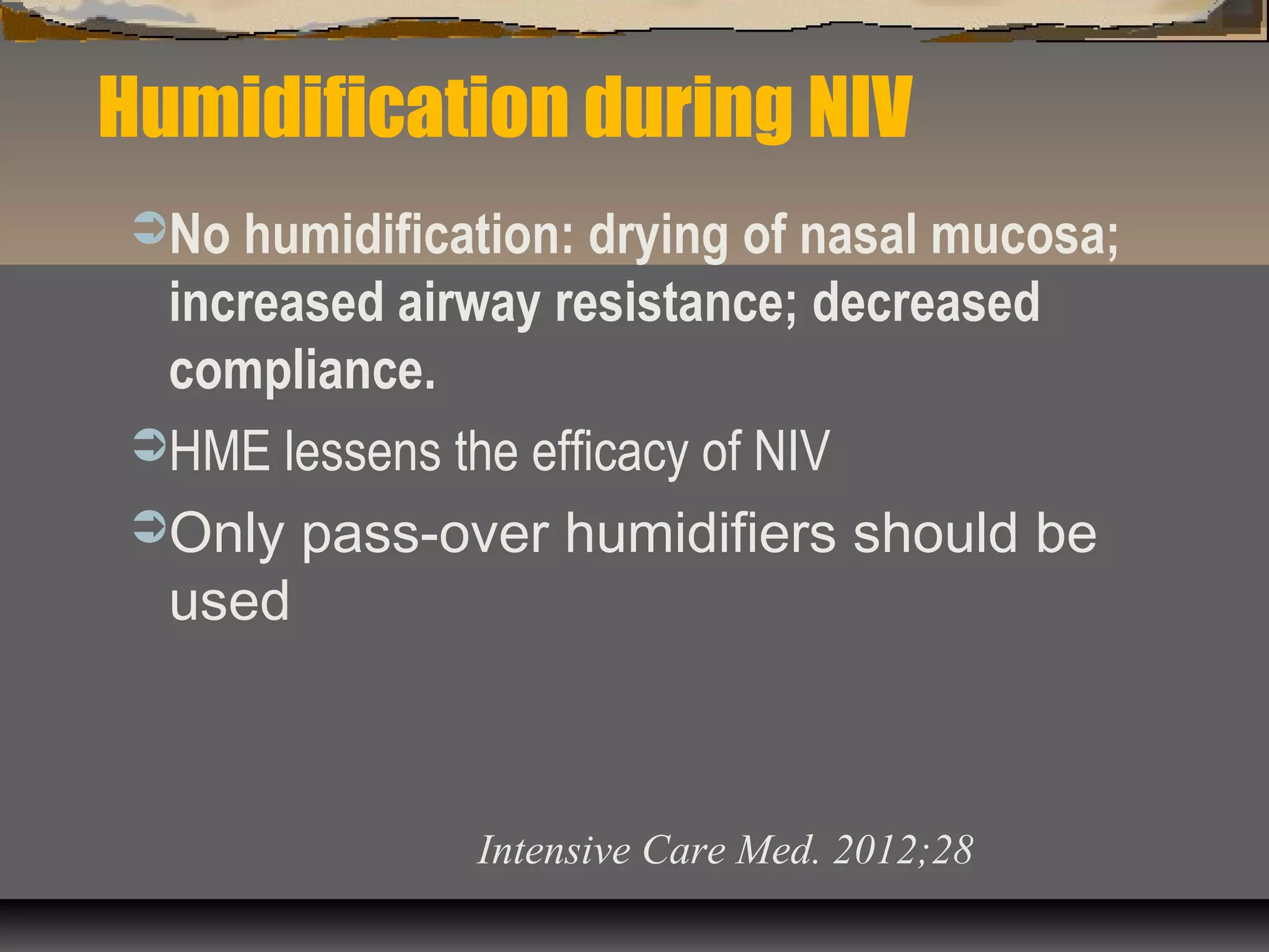 Non invasive ventilation | PPT