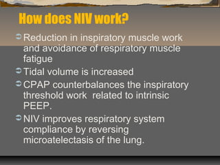 Non invasive ventilation | PPT