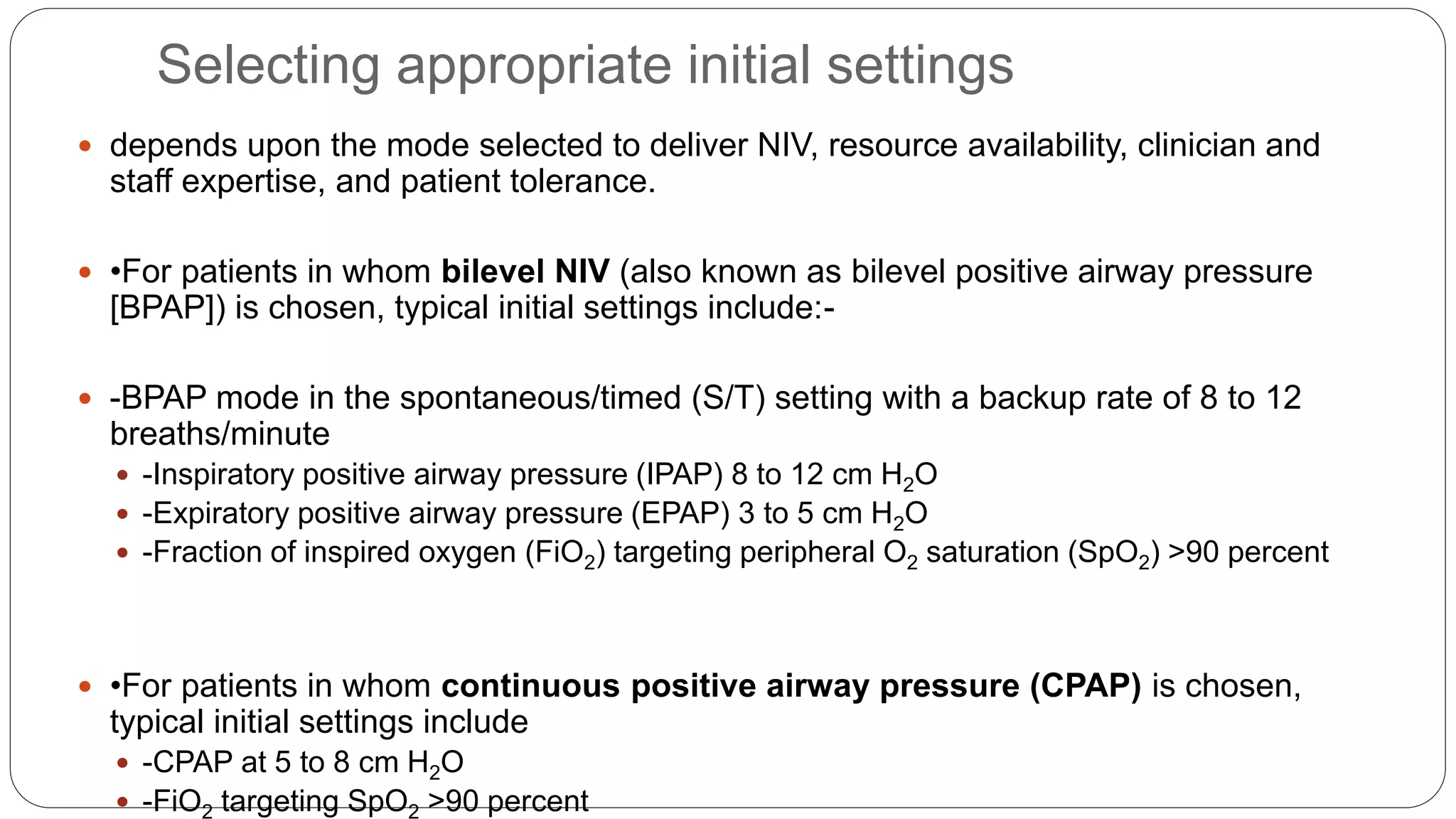 Non invasive ventilation dr bikal | PPTX