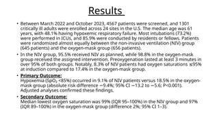 Noninvasive Ventilation for Preoxygenation during Emergency Intubation ...
