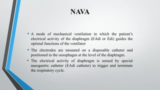 NON INVASIVE VENTILATION basic mode pptptx | PPTX