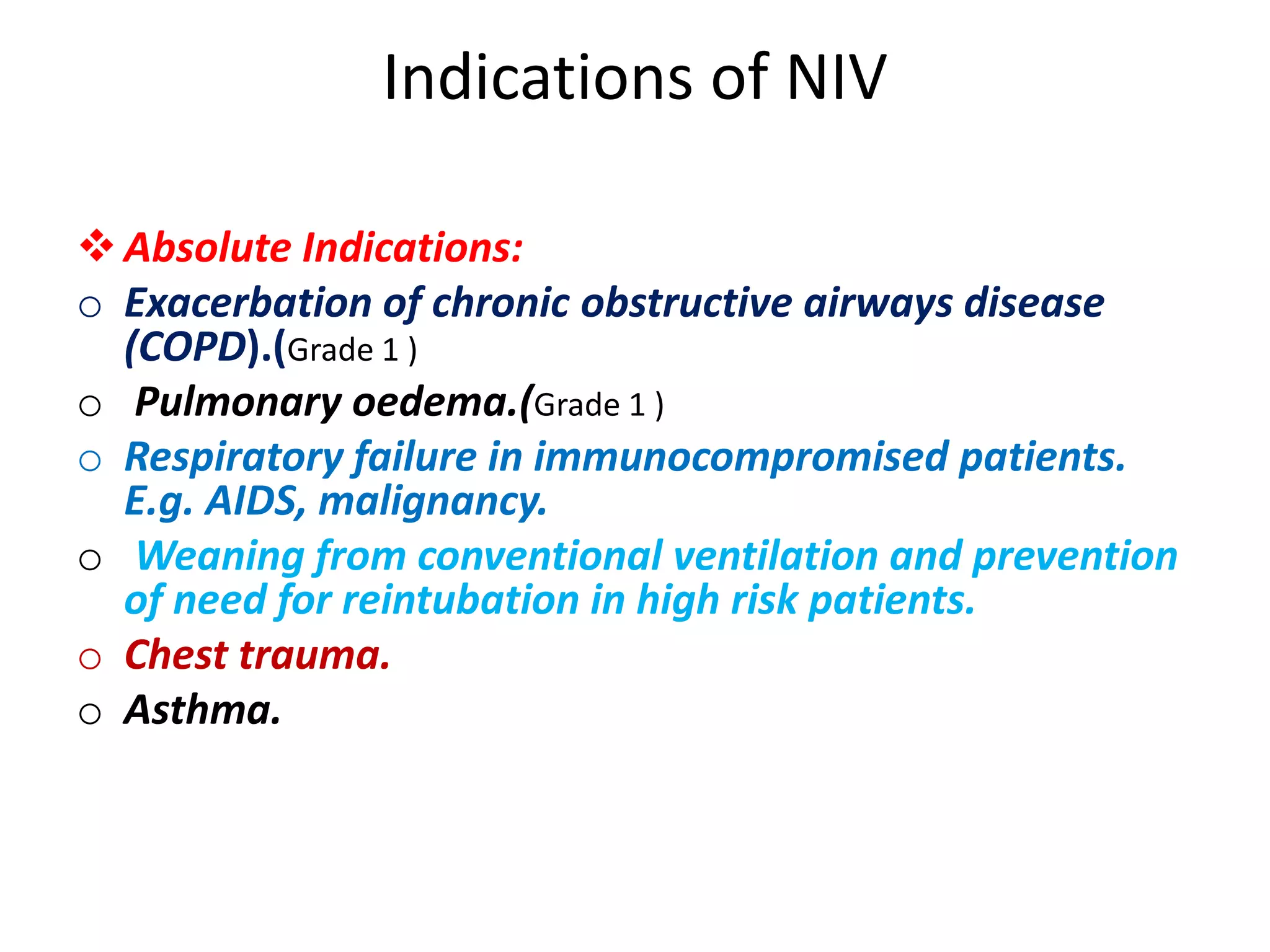 Non invasive ventilations | PPT