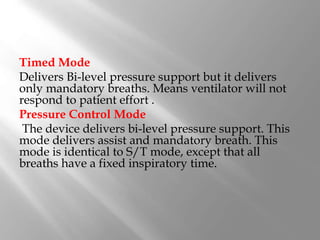 Non invasive ventillation... | PPTX