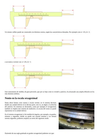 Nonio | PDF