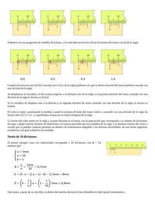 Nonio | PDF