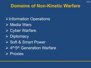 Non kinetic warfare share | PPTX