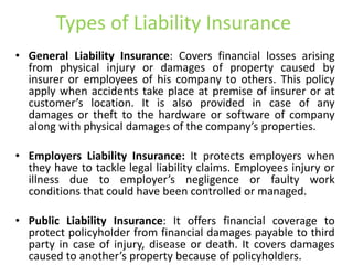 Non LiFe InSurAncE/GeNeRal InsuRanCe | PPTX