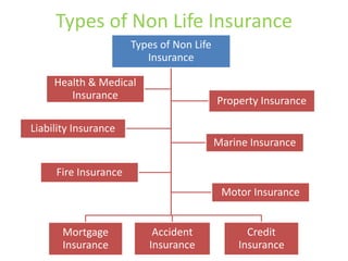 Non LiFe InSurAncE/GeNeRal InsuRanCe | PPTX