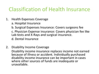 Non LiFe InSurAncE/GeNeRal InsuRanCe | PPTX