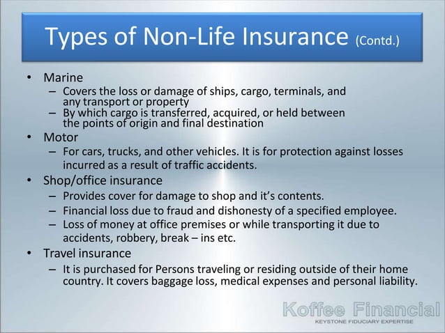 NON LIFE INSURANCE.pptx | Home Insurance | Insurance