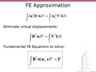 Non linear analysis | PPSX