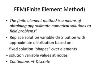 Non linear analysis | PPSX