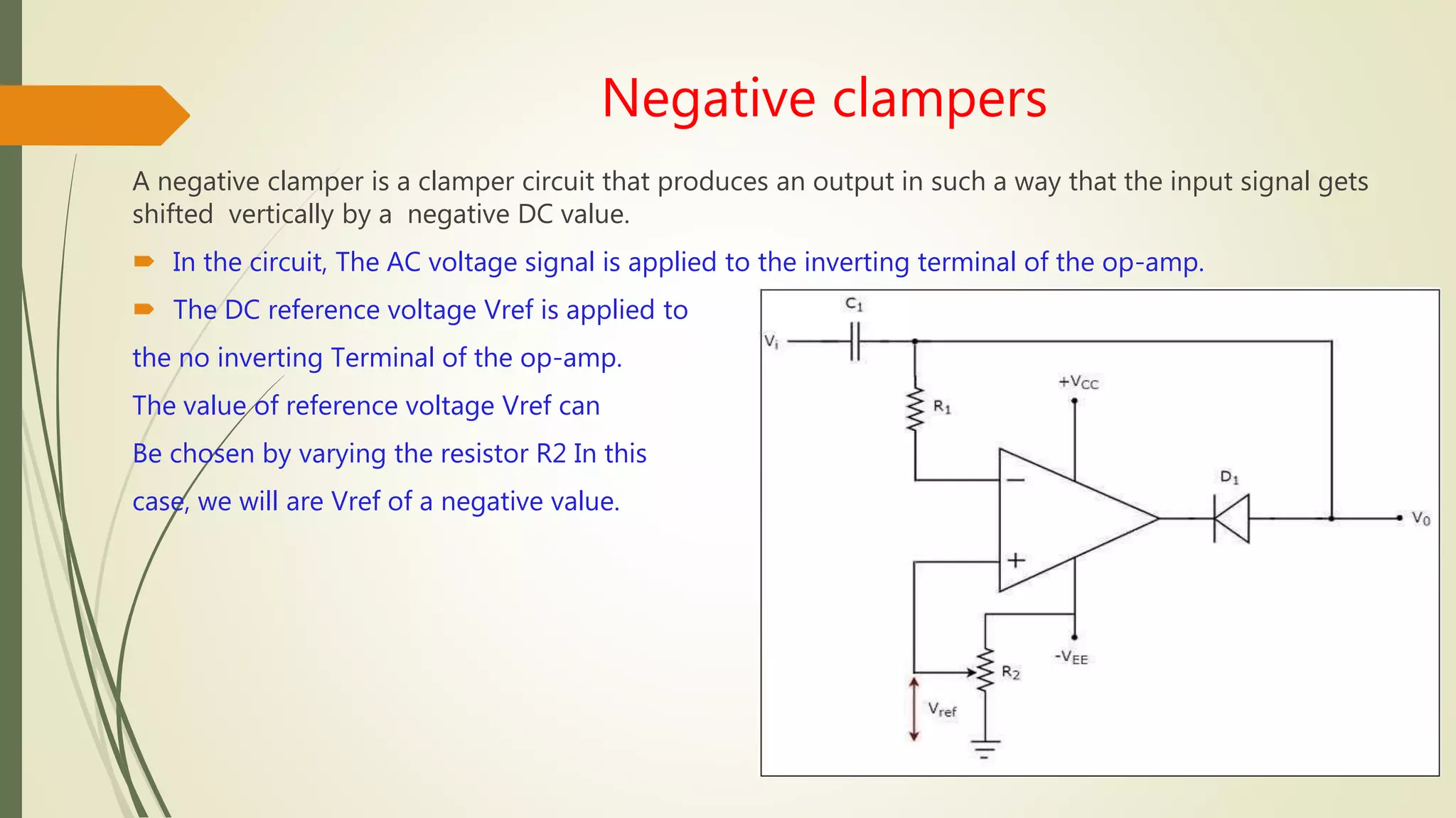 Non linear applications of op amp | PPTX