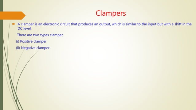 Non linear applications of op amp | PPTX