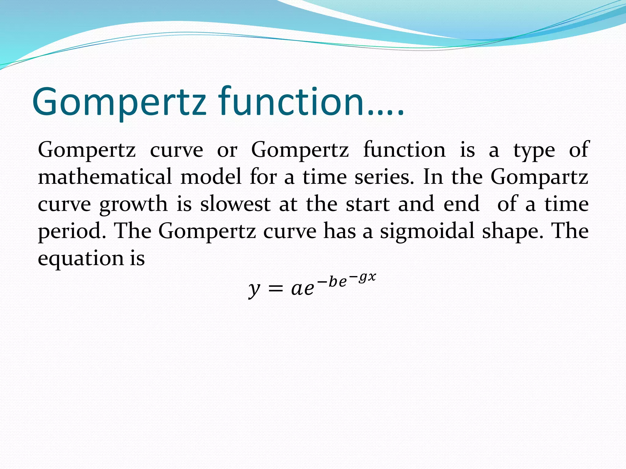 Non linear curve fitting | PPTX