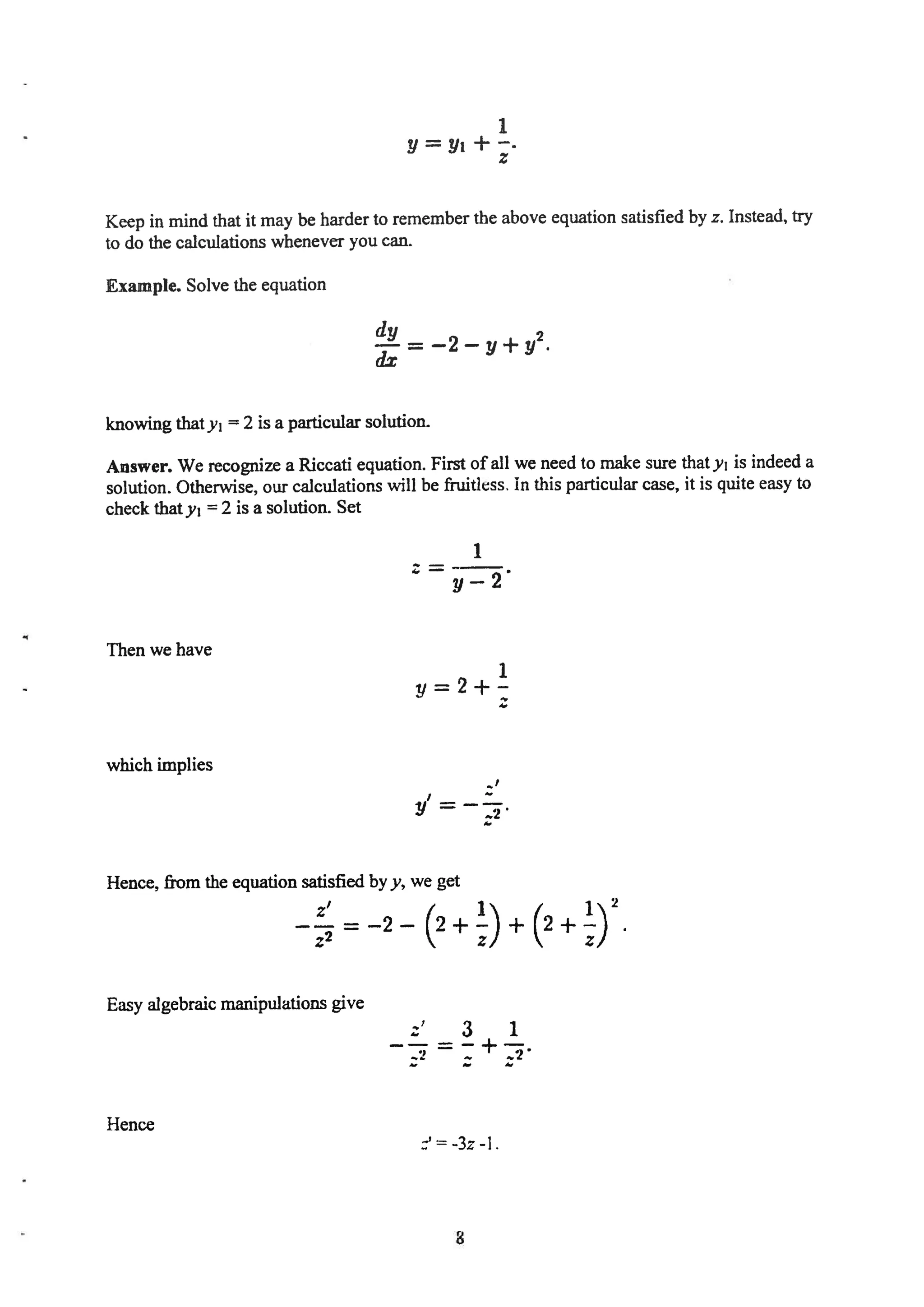 Nonlinear Differential Equations | PDF