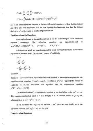 Nonlinear Differential Equations | PDF