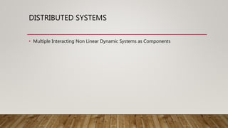 Non linear dynamical systems | PPTX
