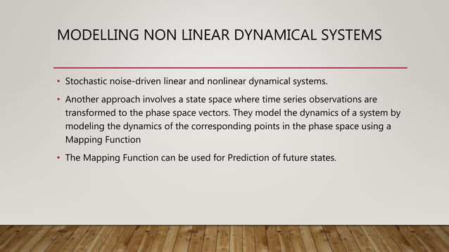 Non linear dynamical systems | PPTX | Physics | Science