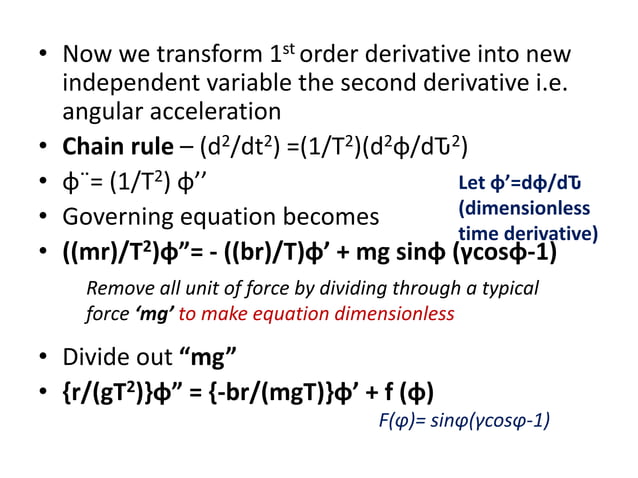 Non Linear Dynamics Basics and Theory | PPTX