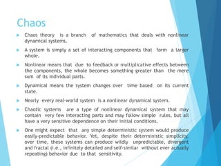Non linear Dynamical Control Systems | PPT