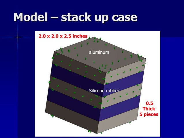 Solidworks Simulation Non linear elastomer analysis | PPTX | Physics ...