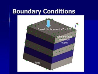 Solidworks Simulation Non linear elastomer analysis | PPTX | Physics ...