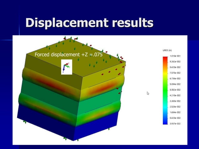 Solidworks Simulation Non linear elastomer analysis | PPTX | Physics ...