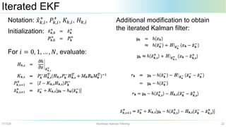 Sensor Fusion Study - Ch13. Nonlinear Kalman Filtering [Ahn Min Sung] | PPT