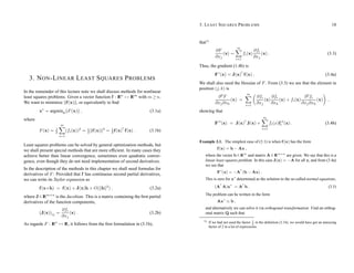 Methods for Non-Linear Least Squares Problems | PDF